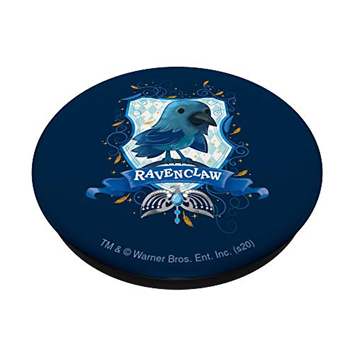 Harry Potter Watercolor Ravenclaw Crest PopSockets Swappable PopGrip