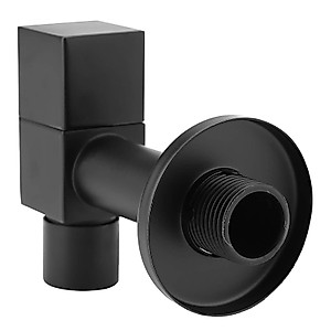 Joyzan Wall Mounted Cold Water Faucet, Single Handle Mop Pool Pond Basin Water Tap Copper Bathroom Washing Machine Lavatory Sink Mount Laundry Washbasin Garden Thread Kitchen Tub Balcony