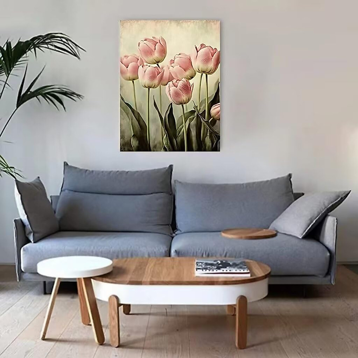 RMSGOZO 5D Pink Rose White Angel Girl Diamond Painting Kits - Garden Oil Painting Full Circle Gemstone Crystal Cross Stitch Kit for Adults, Gifts for Home Decor & Living Room Decor (12 X 16 Inch)