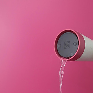 Circular & Co Reusable Coffee Cup - 8oz - 100% Leakproof Travel Mug - Made from Recycled Coffee Cups - Sustainble Coffee Tumbler - 360 Drinking - BPA Free - Dishwasher Safe