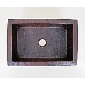 Copper Kitchen Sink Flower Design