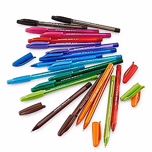 Paper Mate InkJoy 100ST Ballpoint Pen | Medium Point (1.0mm) | Violet | 12 Count