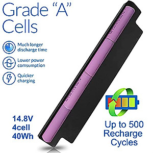 40Wh XCMRD 14.8V Battery for Dell Inspiron 15 3000 3542 3543 3541 3521 3531 3537 17 3721 3737 15R 5537 5521 17R 5737 5735 5721 14 3421 3437 3443 14R 5421 Latitude 3540 3440 P28F P40F FW1MN 4WY7C M731R