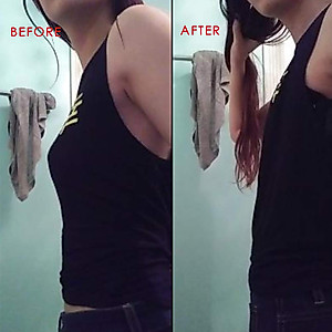 JARAZIN Women Tomboy Elastic Band Colors Chest Binder Tank Top (X-Large, Light Grey)