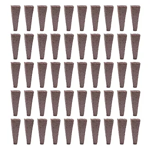 50 Pack Grow Sponges, Plant Seeding Starters Sponges Hydroponics Supplies, Plant Growing Plugs Sponges Seeding Pods for Planting, Hydroponics Pods for Hydroponic Indoor Garden(Brown)