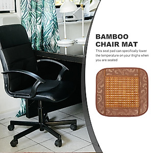 OSALADI Seat Cushion Summer Car Seat Cushion Cooling Chair Seat Pad Breathable Anti-Slip Seat Cover Cushion for Auto Supplies Office Chair Home Sofa Pads