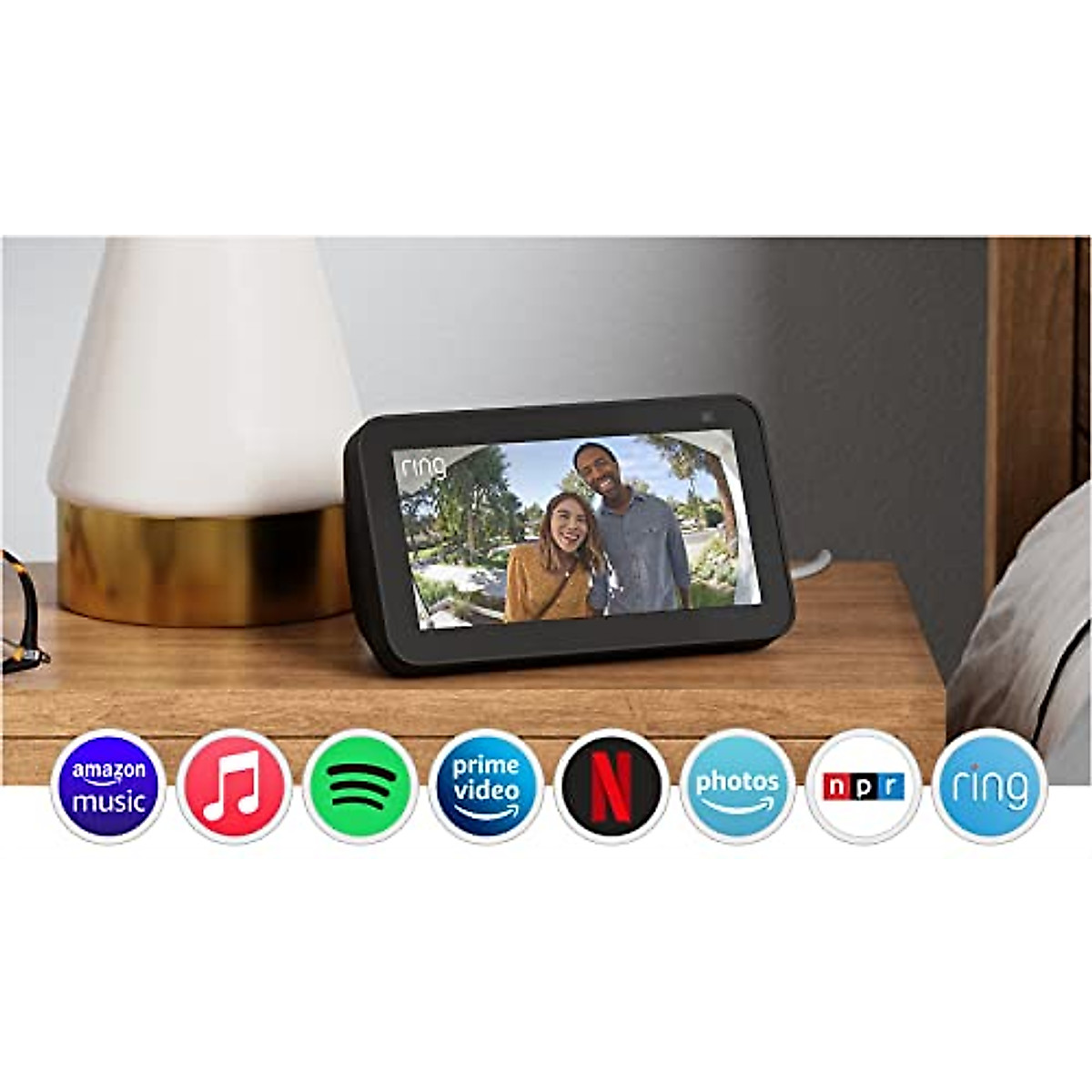 Echo Show 5 (2nd Gen, 2021 release) | Smart display with Alexa and 2 MP camera | Charcoal