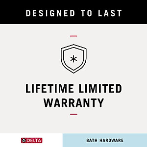 Delta Faucet AUB35-SN Aubrey Towel Hook, SpotShield Brushed Nickel