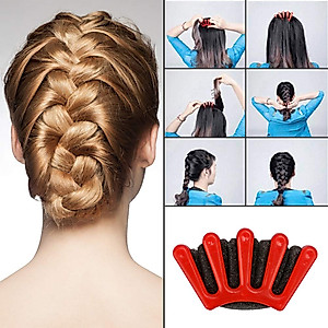 Winkeyes Hair Styling Set - DIY Hair Braiding Tool Kit with Hair Modelling Accessories for Simple and Fast Spiral Braids