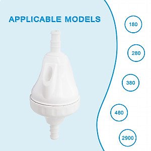 Upgraded G52 Backup Valve Compatible with Polaris 180,280,380 Pool Cleaner Replace Part Replacement Kit with G53 Gear Mechanism,G57 Collar