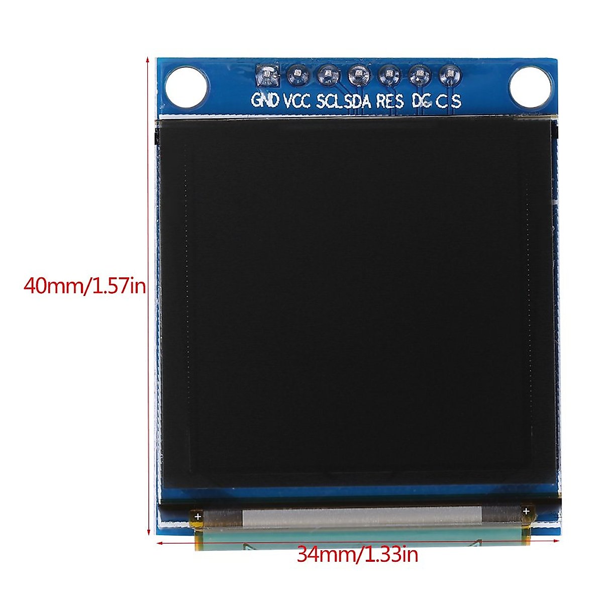 1.5 Inch OLED Display Module, Colour OLED Display, OLED Color Display Module 128 * 128 SSD135 Serial Peripheral Interface