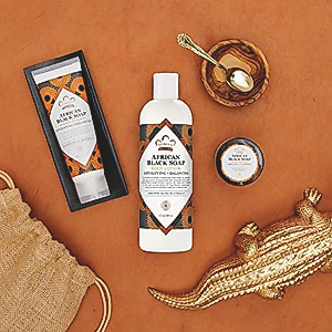 Nubian Heritage Body Lotion African Black Soap for Dry Skin Paraben Free Body Moisturizer, 13 oz