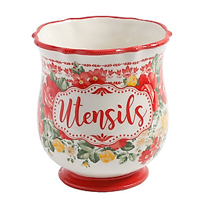 The Pioneer Woman Pioneer Vintage Floral 6.75-Inch Utensil Holder