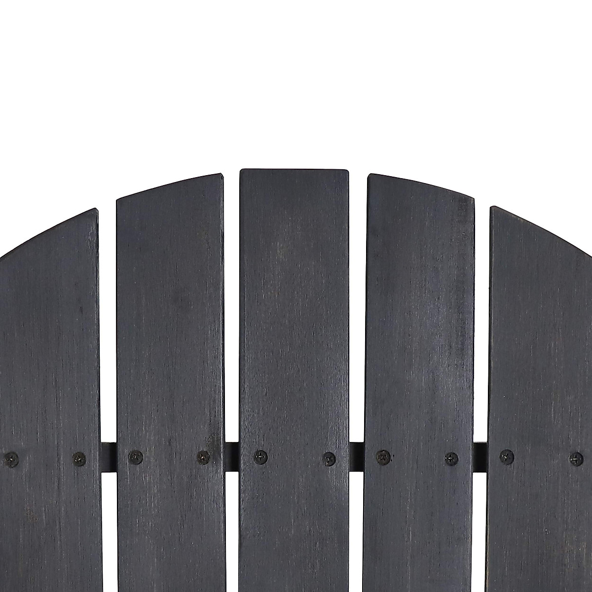 Christopher Knight Home Duncan Outdoor Acacia Wood Folding Adirondack Chairs (Set of 2), Dark Gray