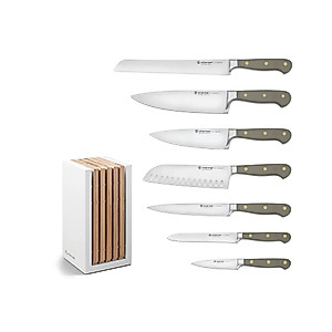 WÜSTHOF Classic Velvet Oyster 8 Piece Knife Block Set