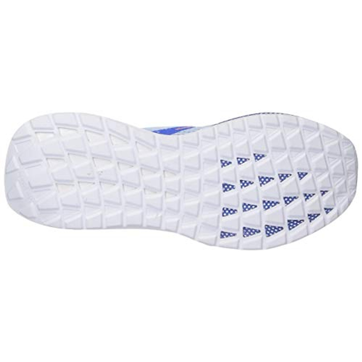 adidas Women's Nova X Running Shoe, Blue/White/Glow Blue, 6 M US