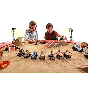 5 Surprise Monster Trucks Series 1 by ZURU (2 Pack) Glow in The Dark, Miniature Mystery Collectible Capsules, Mini Toy Truck, Battle Toys for Boys, Kids, Teens