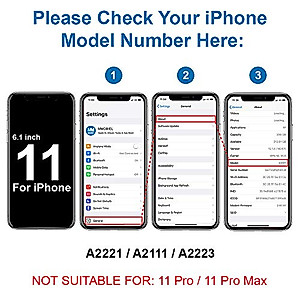 MMOBIEL Earpiece Speaker Compatible with iPhone 11 2019 - Earspeaker/Ear Piece Replacement - Incl. Proximity Sensor and Screwdrivers