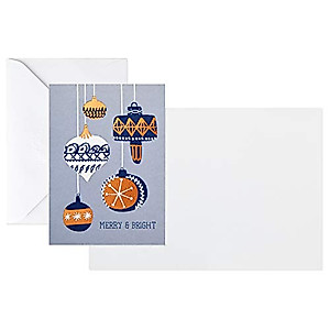 Hallmark Boxed Christmas Cards Assortment, Peace Hope Joy (48 Cards with Envelopes) (1XPX5176)