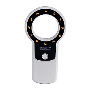 Rabitpos Bluetooth Pet Microchip Reader, 1024 Data Storage RFID EMID Portable Pet Chip Scanner, Rechargeable Animal Tag Scanner with Stable OLED Display for ISO 11784/11785, FDX-B and ID64 RFID