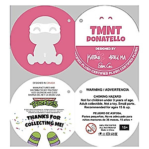 YouTooz Donatello Ninja Turtles Plush, 9 Inch Donatello TMNT Plushie from The Series Teenage Mutant Ninja Turtles - Cute Donatello TMNT Plush Toy