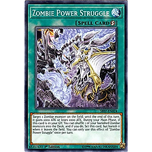 Yu-Gi-Oh! - Zombie Power Struggle - SR07-EN024 - Common - 1st Edition - Structure Deck: Zombie Horde