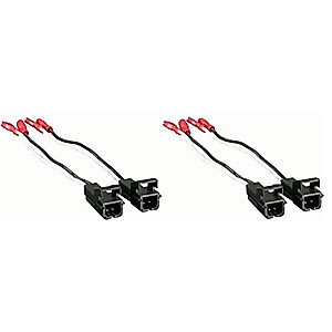 (2) Pair of Metra 72-4568 Speaker Wire Adapters for Selected General Motor Vehicles - 4 Total Adapters