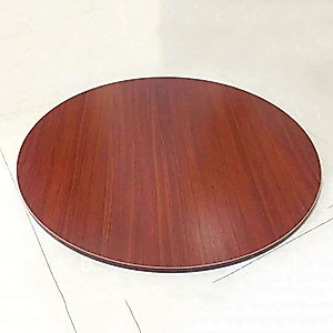 WEBUP Solid Wood Lazy Susan Turntable 20-40inch Large Rotating Tray Kitchen Bearing Plate For Countertop Table, Wooden Tabletop Turntable(Acacia Wood) (Size : 80cm/30inch)
