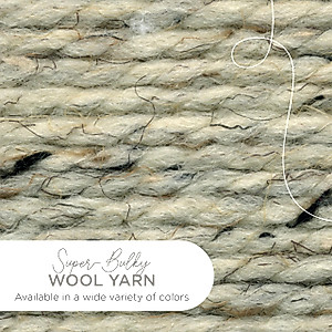 Lion Brand Wool-Ease Thick & Quick Yarn (123) Oatmeal