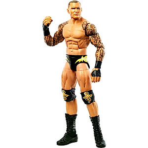 Mattel WWE Elite Collection Top Picks Action Figure & Accessories Set, Randy Orton 6-inch Collectible with Articulation & Interchangeable Parts