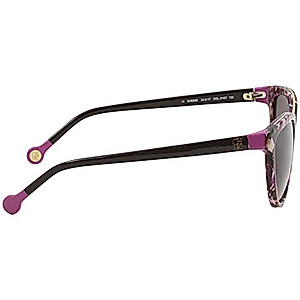Carolina Herrera Designer Sunglasses SHE688-01GT in Purple Havana 54mm
