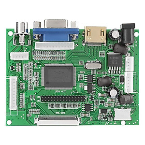 Acogedor 7 Inch LCD Display Screen TFT Monitor With Driver Board HDMI VGA Controller Board For Raspberry Pi