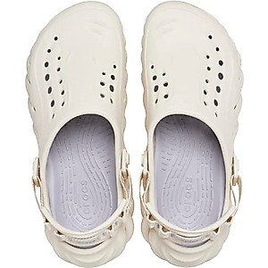 Crocs Unisex Echo Clogs, Stucco, 8 US Men