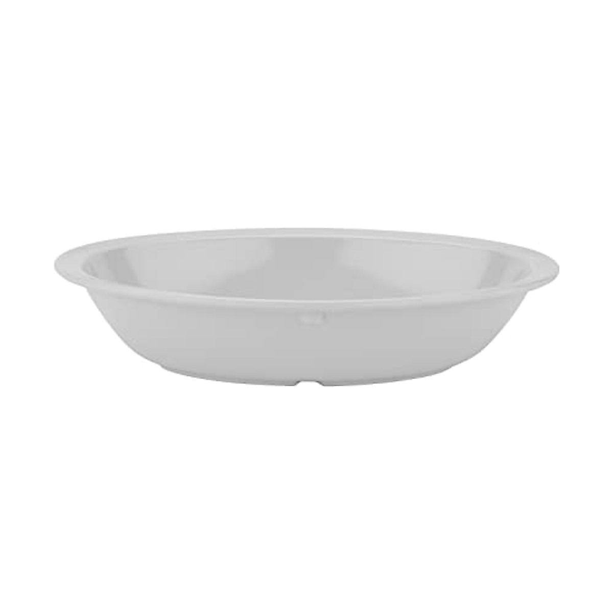 G.E.T. DN-332-W-EC 32 oz. Oval Rimmed MELAMINE BOWLS Melamine, White (Pack of 4)