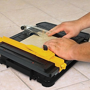 QEP 22400Q 3/5 HP Torque Master Tile Saw, 4-Inch,Black/Yellow