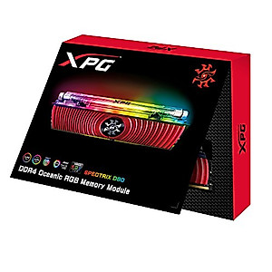 XPG Spectrix D80 Liquid-Cooled RGB DDR4 3200MHz 16GB (2x8GB) 288-Pin PC4-25600 Desktop U-DIMM Memory Retail Kit (AX4U320038G16-DR80)
