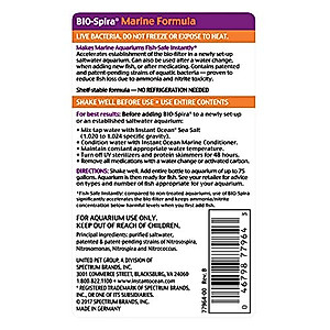 Instant Ocean BIO-Spira Water Treatment for Aquariums, 8.45-Ounce (46798779643)