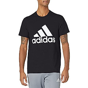 adidas Men's Badge of Sport Tee, Black/White, X-Large