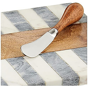 Black White Marble Inlay Board