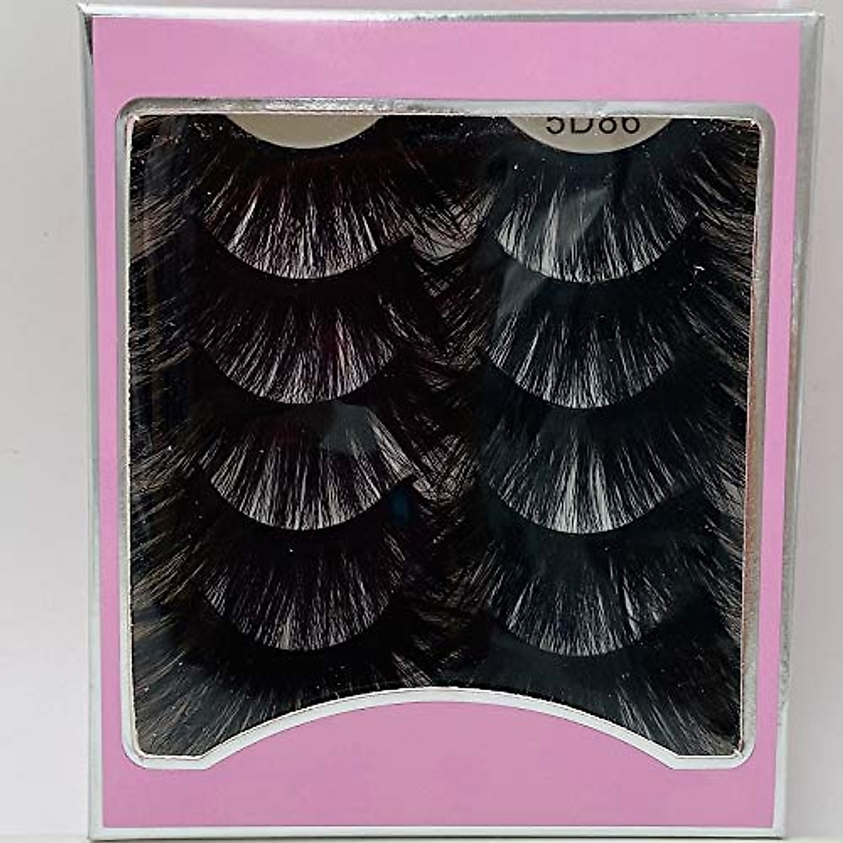 HBZGTLAD NEW 5Pair Fluffy Lashes 25mm 3d Mink Lashes Long Thick Natural False Eyelashes Lashes Vendors Makeup Mink Eyelashesa(5D86)