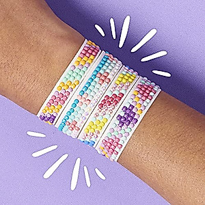 Blingle Bands DIY Gem Friendship Bracelet, 5 Band On The Go Starter Pod in 6 Piece CDU - Arts & Craft Activity for Ages 7 and Up