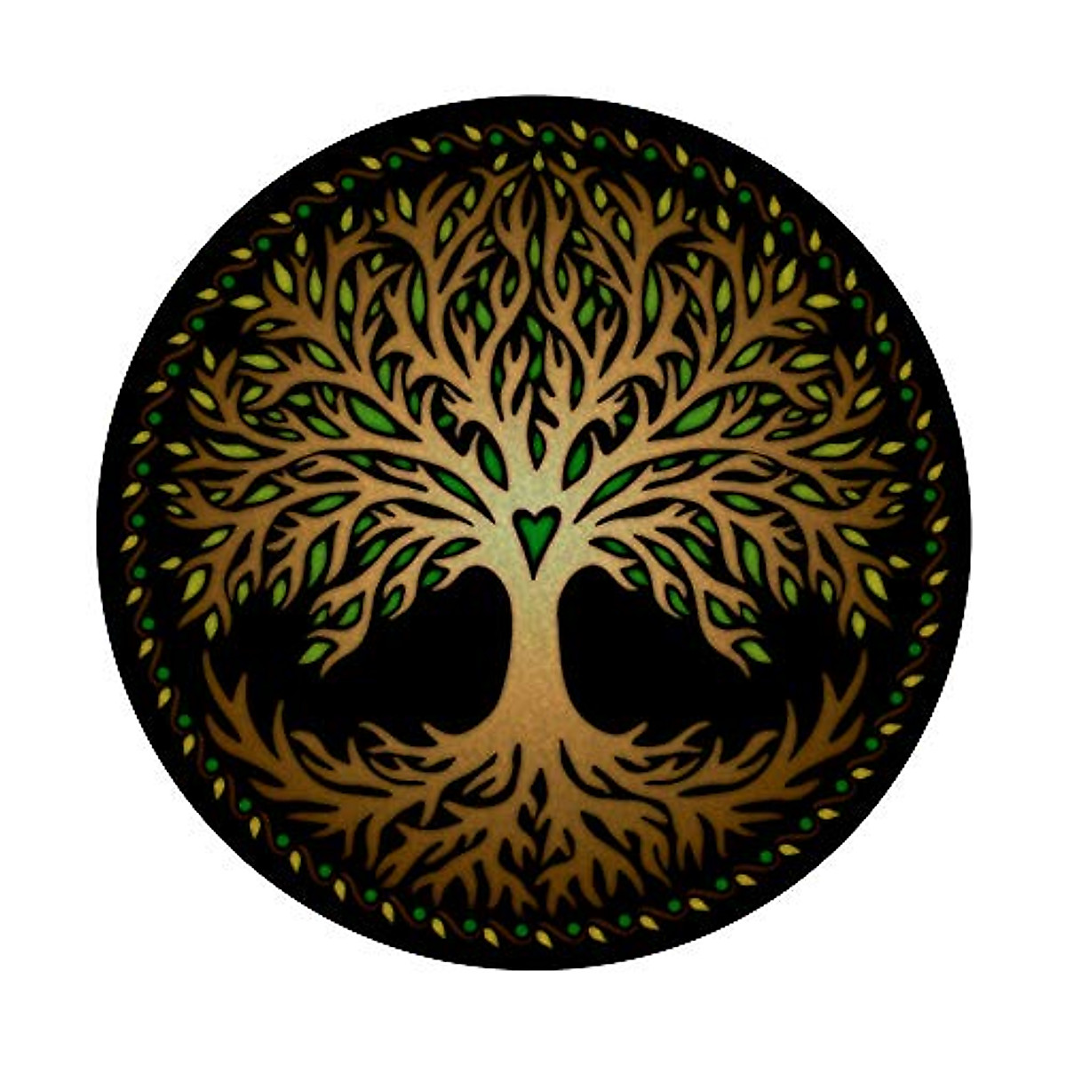 Yggdrasil, Celtic, Tree, Life, Norse, Mythology, Nature, PopSockets Swappable PopGrip