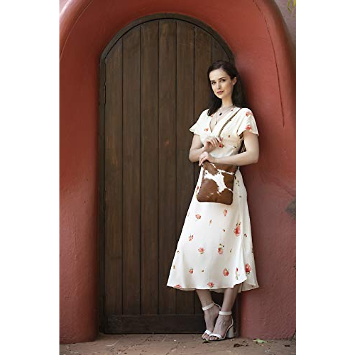 Myra Bag Women's Hair-On Crossbody Brown One Size