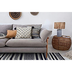 French Connection Home "French Conection Anwar Handwoven 27 x 45 Moroccan Accent Rug, Navy