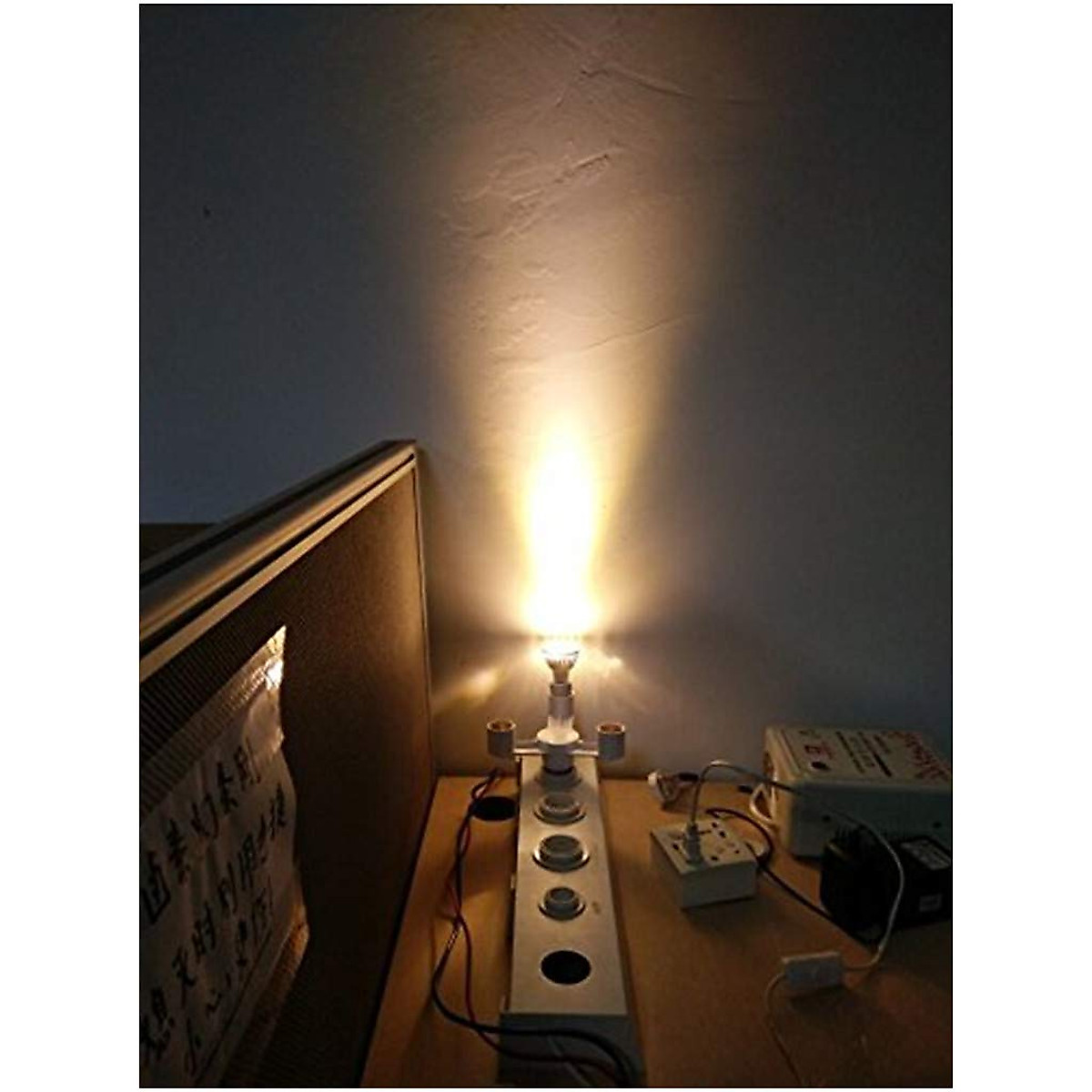 JKLcom 4W LED MR16 Bulbs 12V 4W LED Spotlight Bulb for Landscape Track Light, MR16 GU5.3 Base,12 Volt,4W(35W Equivalent Halogen Replacement),Warm White 3000K,8 Pack