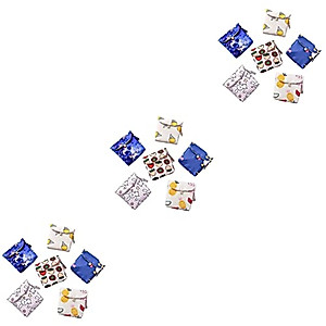 Cabilock 18 pcs Mini Lipstick Bags Head Change Fashionable Card Travel for Cotton Outdoor Pad Wallets Practical S Container Towel Portable Bag Napkins Menstrual Fabric Women Money