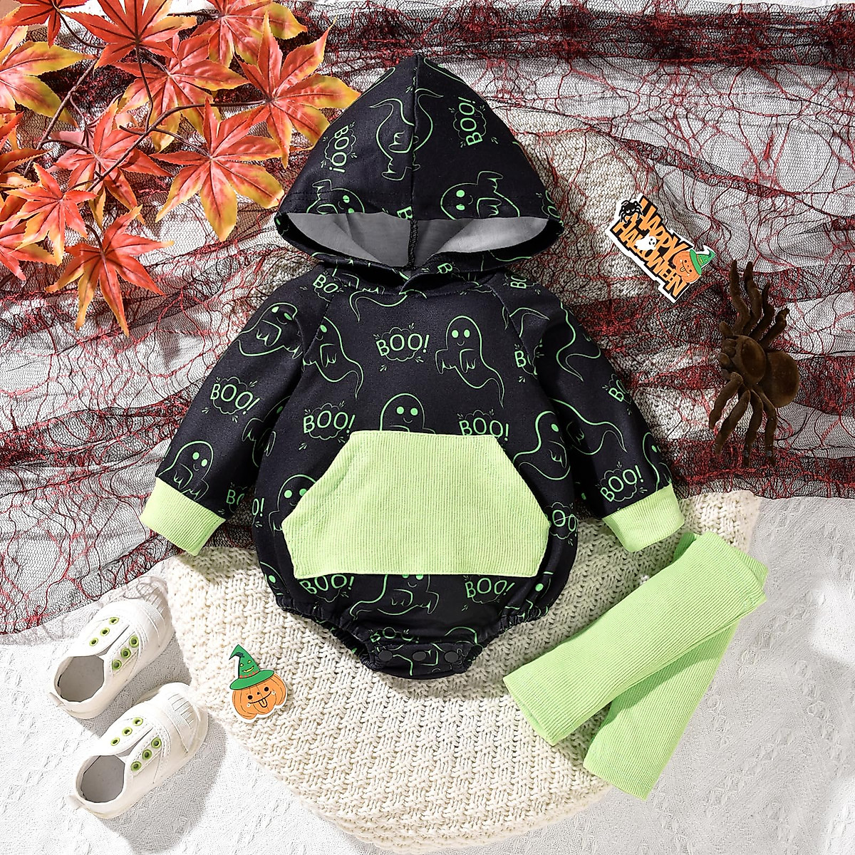 Unutiylo Newborn Baby Boy Outift Black