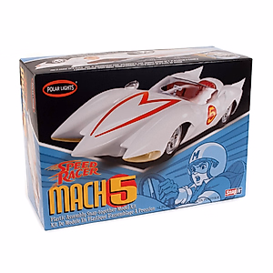 Polar Lights Speed Racer Mach V (Snap) 1:25 Scale Plastic Model Kit (POL981M)