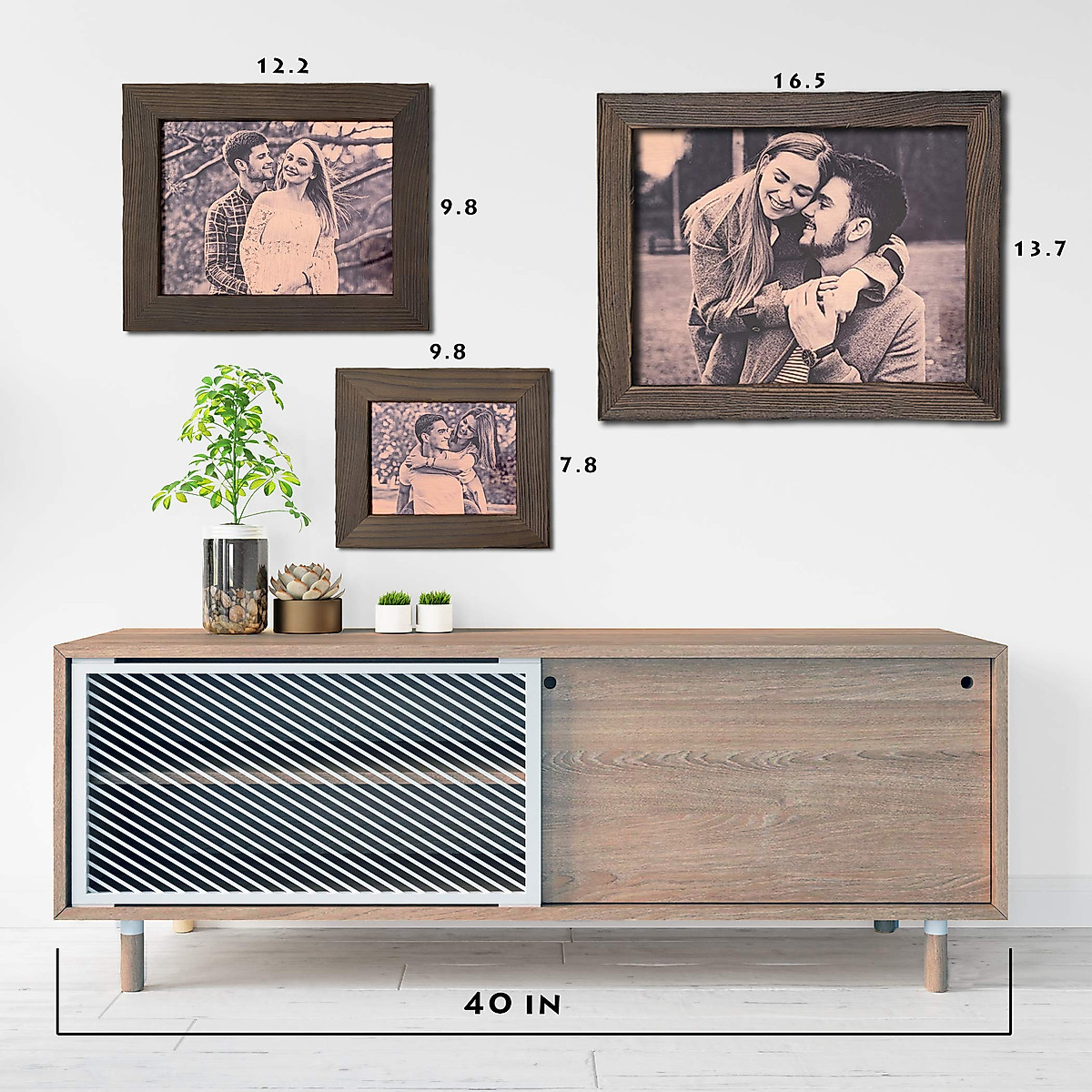 Personalized Photo on Copper Anniversary Gifts For Her or Him 7th Anniversary Gifts For Her 7 Year Anniversary Gift for Her