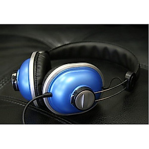 UMA - DJ Style Headphones with Handsfree Remote - Blue